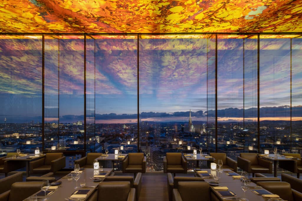 NEW YEAR'S EVE ABOVE THE ROOFTOPS OF VIENNA - Das LOFT Restaurant, Bar ...
